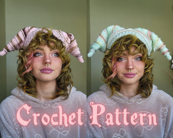 FaeFoolery Cap Crochet Pattern – The Entangled Fae