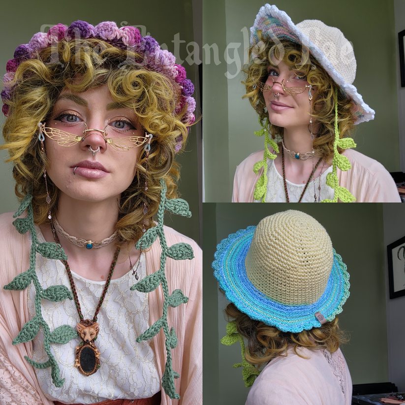 Floral Forager Crochet Pattern – The Entangled Fae