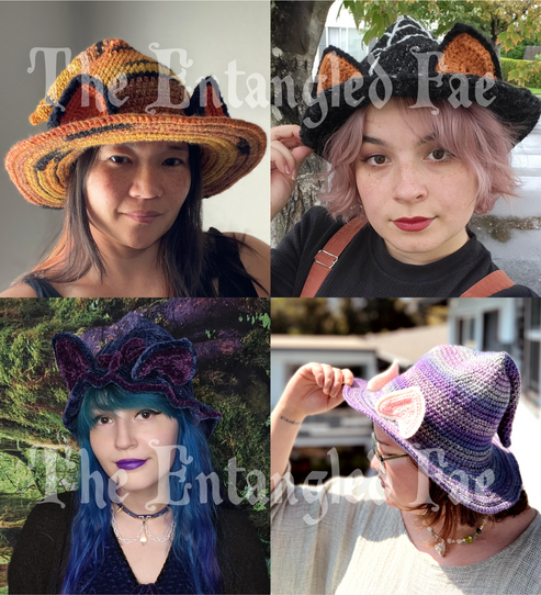 Animal Ear Booster Pack Crochet Pattern – The Entangled Fae