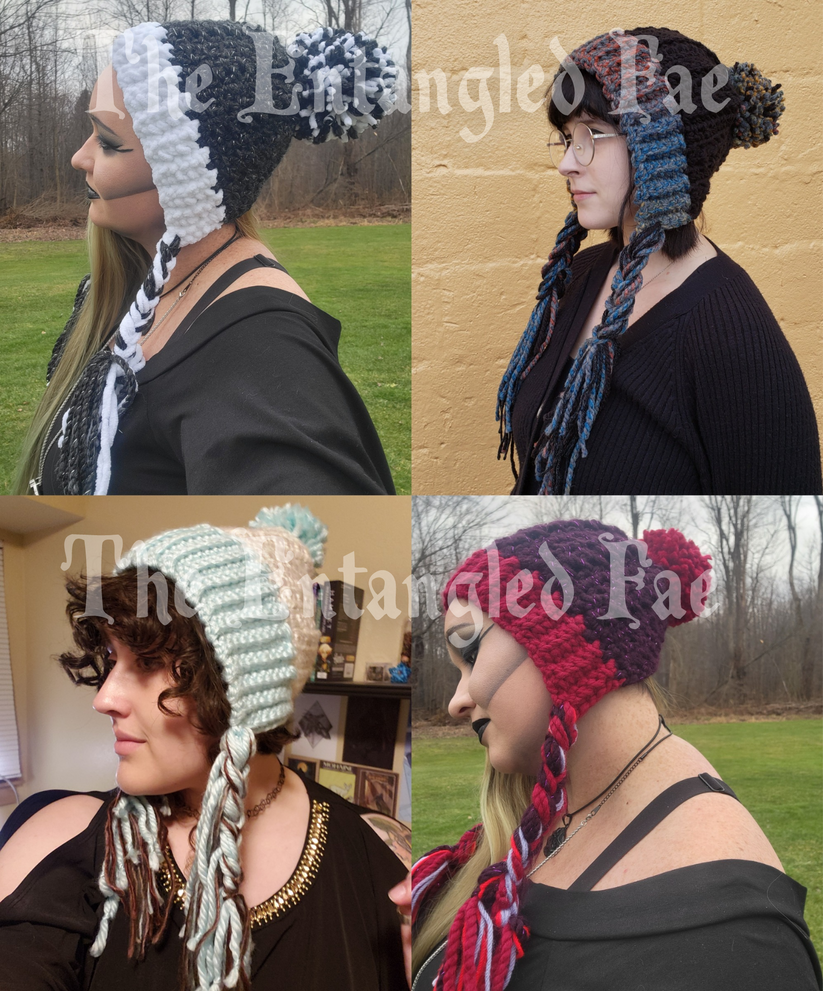 Faerie Tale Bonnet Crochet Pattern – The Entangled Fae