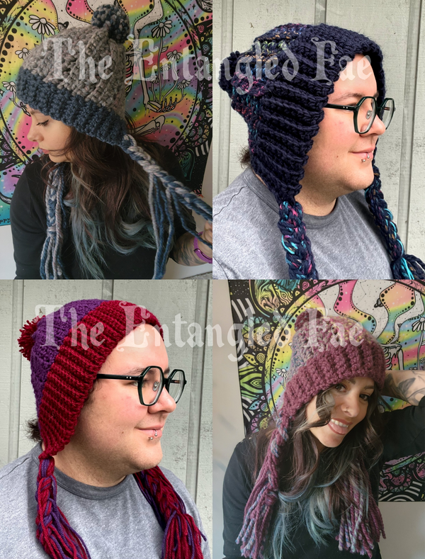 Faerie Tale Bonnet Crochet Pattern – The Entangled Fae