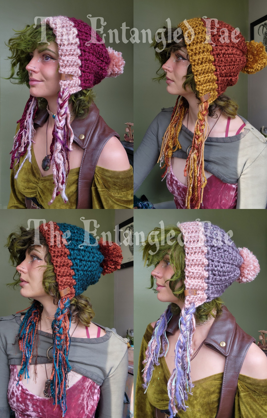 Faerie Tale Bonnet Crochet Pattern – The Entangled Fae